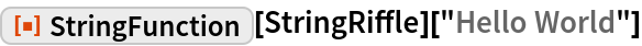 StringFunction | Wolfram Function Repository