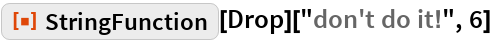 StringFunction | Wolfram Function Repository