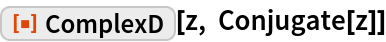 ComplexD | Wolfram Function Repository