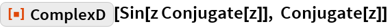 ComplexD | Wolfram Function Repository