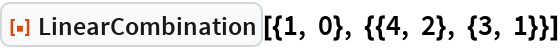 LinearCombination | Wolfram Function Repository