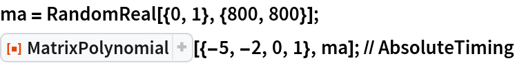 MatrixPolynomial | Wolfram Function Repository