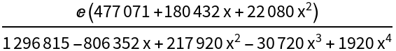 EconomizedRationalApproximation | Wolfram Function Repository