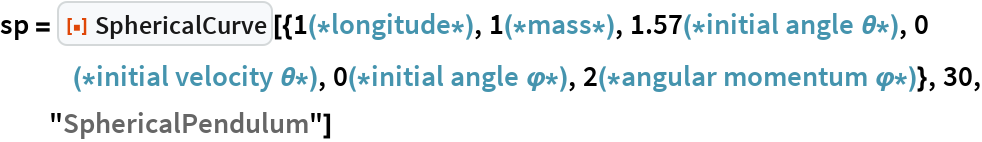 SphericalCurve | Wolfram Function Repository