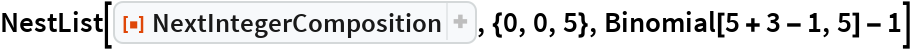 NextIntegerComposition | Wolfram Function Repository