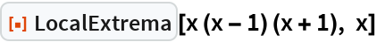 LocalExtrema | Wolfram Function Repository