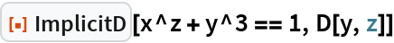 ImplicitD | Wolfram Function Repository