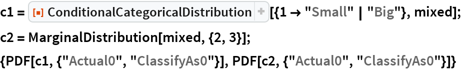 ConditionalCategoricalDistribution | Wolfram Function Repository