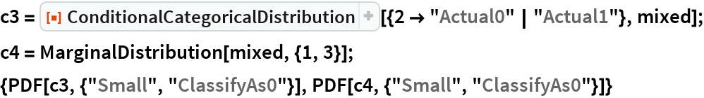 ConditionalCategoricalDistribution | Wolfram Function Repository