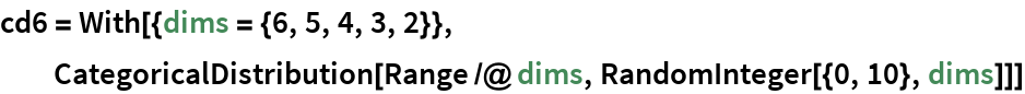 ConditionalCategoricalDistribution | Wolfram Function Repository