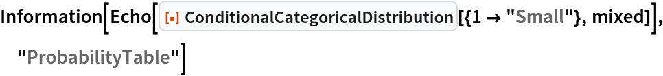 ConditionalCategoricalDistribution | Wolfram Function Repository