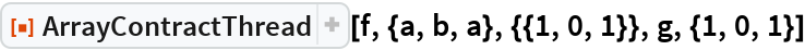ArrayContractThread | Wolfram Function Repository