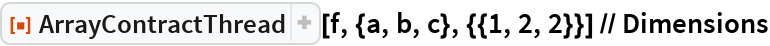 ArrayContractThread | Wolfram Function Repository