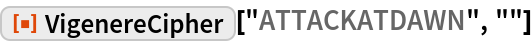 VigenereCipher | Wolfram Function Repository