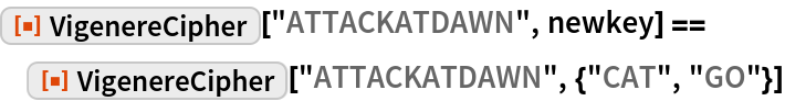 VigenereCipher | Wolfram Function Repository