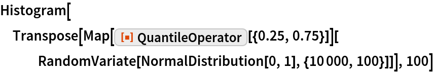 QuantileOperator | Wolfram Function Repository