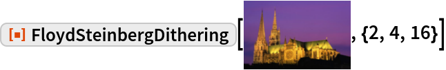 FloydSteinbergDithering | Wolfram Function Repository