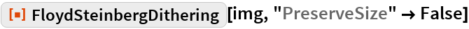 FloydSteinbergDithering | Wolfram Function Repository