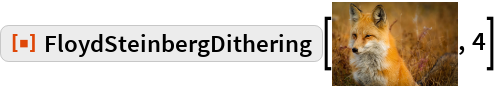 FloydSteinbergDithering | Wolfram Function Repository