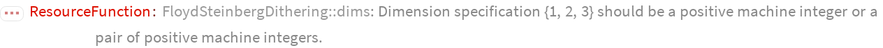 FloydSteinbergDithering | Wolfram Function Repository