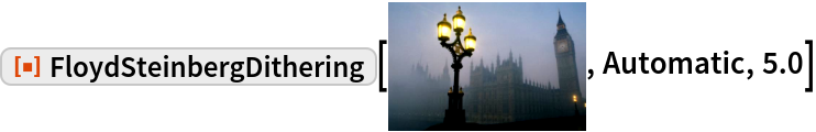 FloydSteinbergDithering | Wolfram Function Repository
