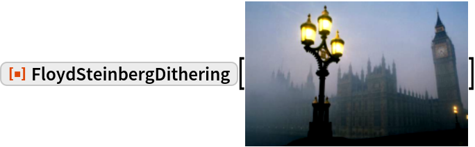 FloydSteinbergDithering | Wolfram Function Repository