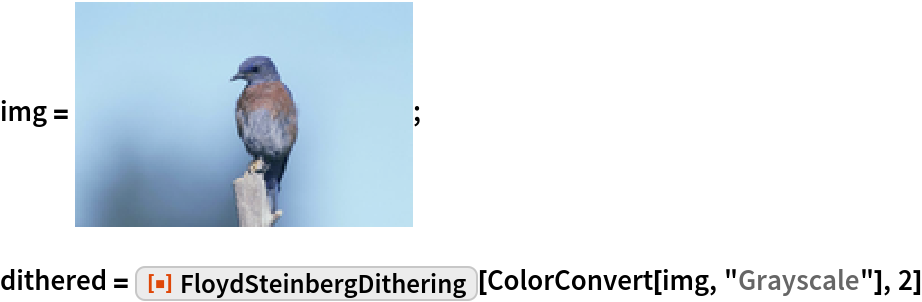 FloydSteinbergDithering | Wolfram Function Repository