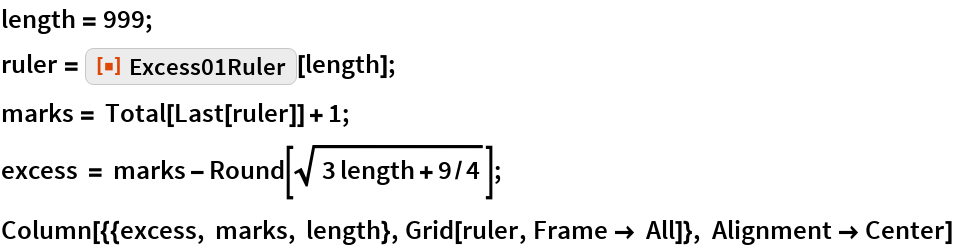 Excess01Ruler | Wolfram Function Repository