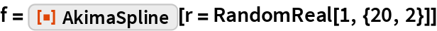 AkimaSpline | Wolfram Function Repository
