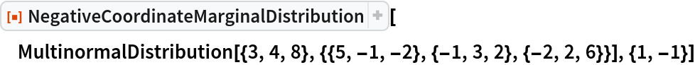 NegativeCoordinateMarginalDistribution | Wolfram Function Repository