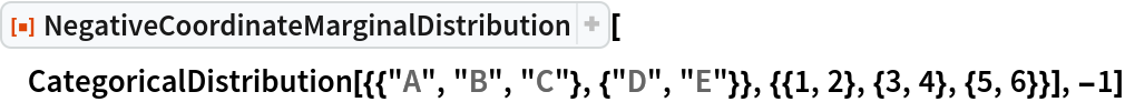 NegativeCoordinateMarginalDistribution | Wolfram Function Repository