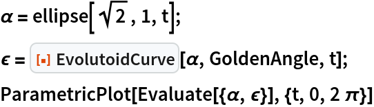 EvolutoidCurve | Wolfram Function Repository