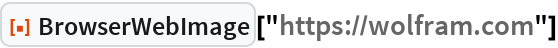 BrowserWebImage | Wolfram Function Repository