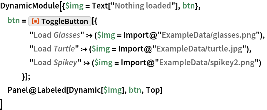 ToggleButton | Wolfram Function Repository