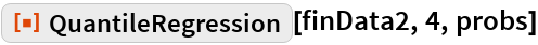 QuantileRegression | Wolfram Function Repository
