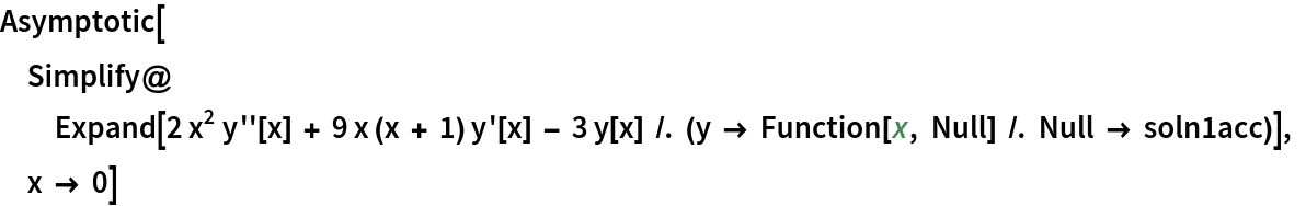FrobeniusDSolve | Wolfram Function Repository
