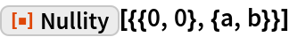 Nullity | Wolfram Function Repository