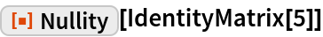 Nullity | Wolfram Function Repository