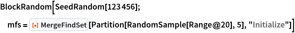MergeFindSet | Wolfram Function Repository