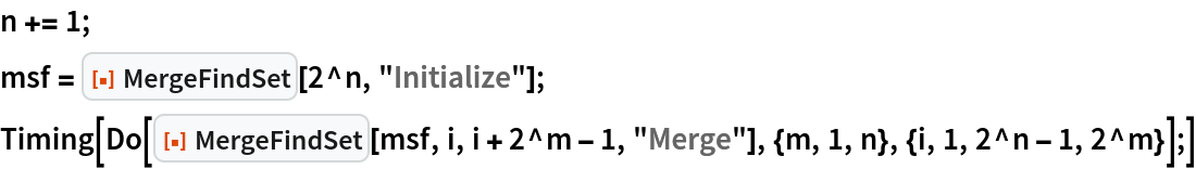 MergeFindSet | Wolfram Function Repository