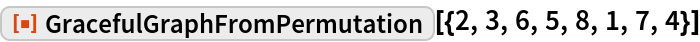 GracefulGraphFromPermutation | Wolfram Function Repository