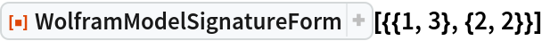 WolframModelSignatureForm | Wolfram Function Repository