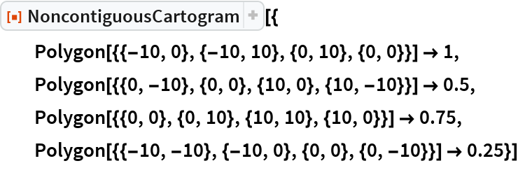 NoncontiguousCartogram | Wolfram Function Repository