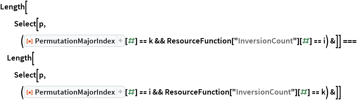 PermutationMajorIndex | Wolfram Function Repository