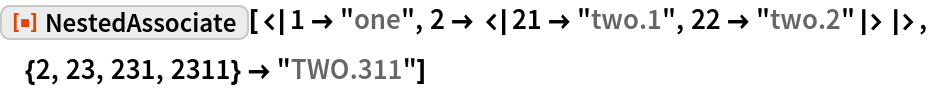 NestedAssociate | Wolfram Function Repository