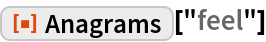 Anagrams | Wolfram Function Repository