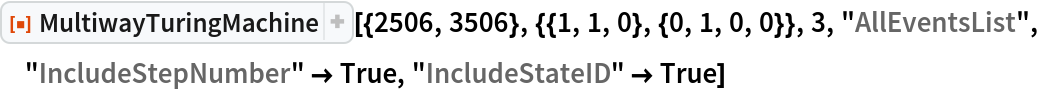 MultiwayTuringMachine | Wolfram Function Repository