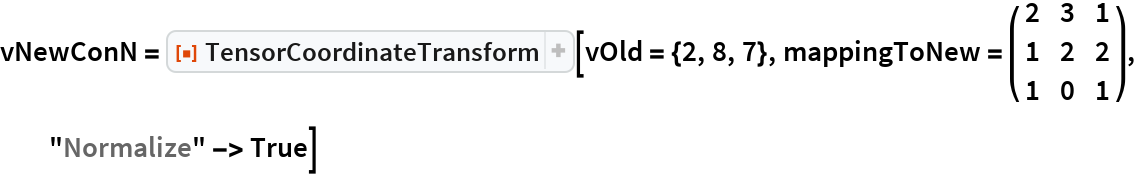 TensorCoordinateTransform | Wolfram Function Repository