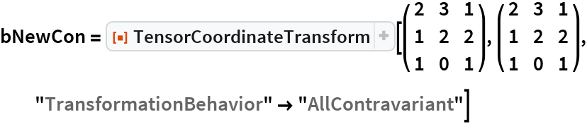 TensorCoordinateTransform | Wolfram Function Repository
