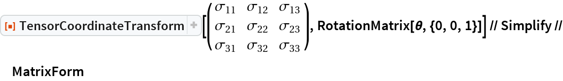 TensorCoordinateTransform | Wolfram Function Repository
